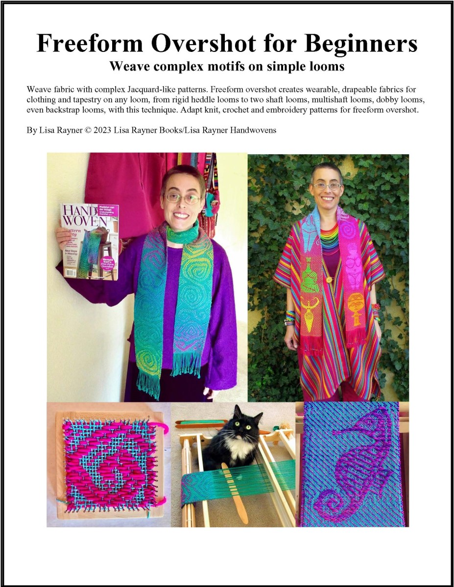 Freeform Overshot for Beginners Book – Lisa Rayner Books